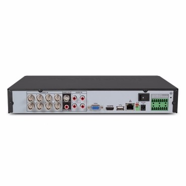 DVR STAND ALONE GRAVADOR DIGITAL HÍBRIDO CFTV H264 08 CANAIS WD1 (960H) VD 5008 S/HD INTELBRAS