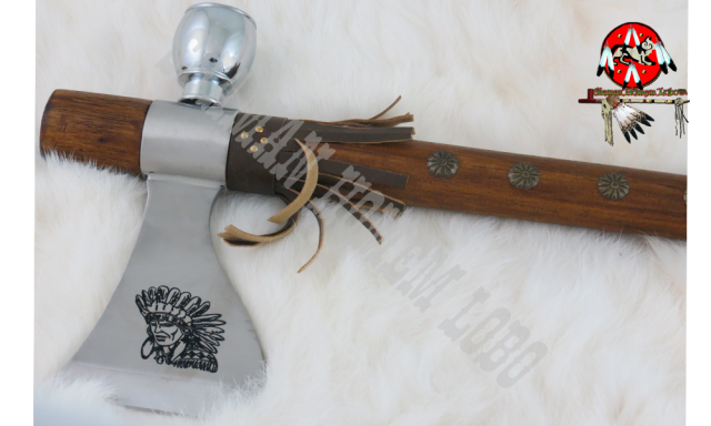 Cachimbo Chanupa Indigena Americano Tomahawk Pipe (641) por R$450,00