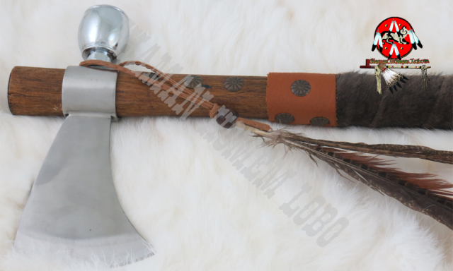 Cachimbo Chanupa Indigena Americano Tomahawk Pipe (644) por R$450,00