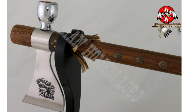 Cachimbo Chanupa Indigena Americano Tomahawk Pipe (641) por R$450,00