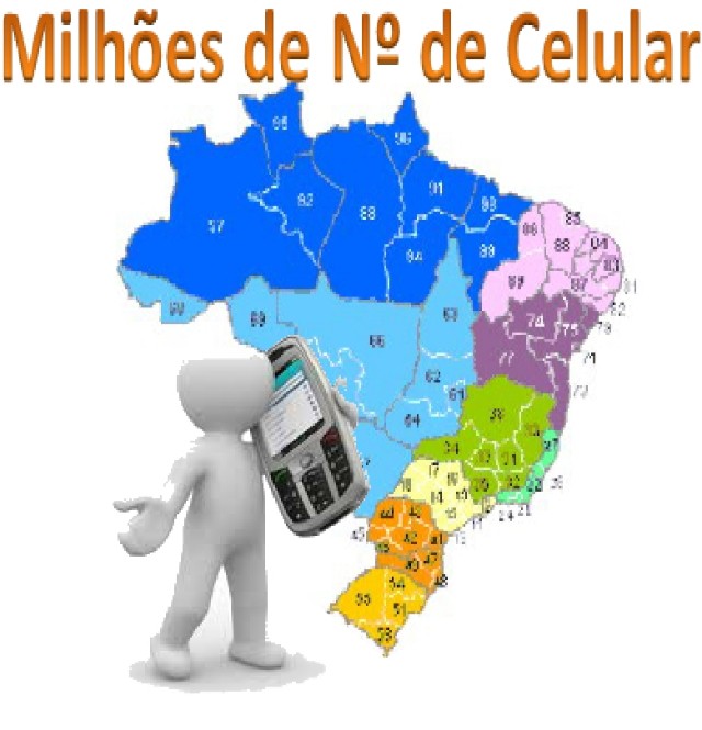 lista de números de celular