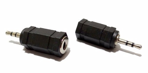 Adaptador P1 macho para P2 femea - estereo por R$9,00
