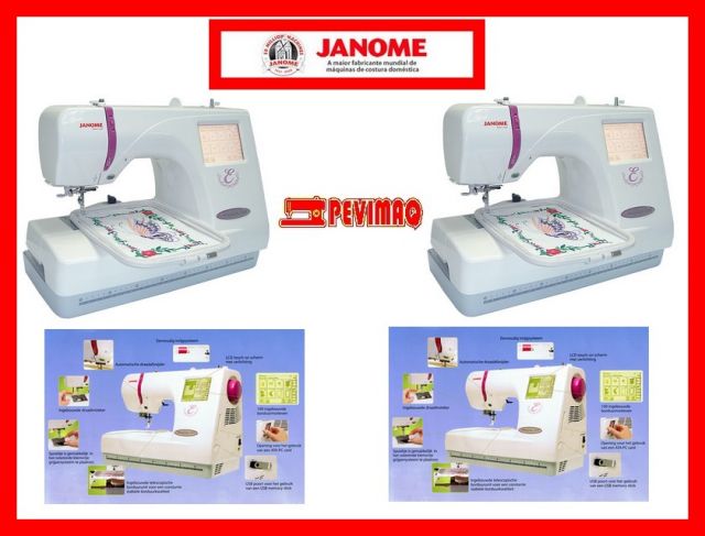 Bordadeira Janome Modelo Mc350 E Nova