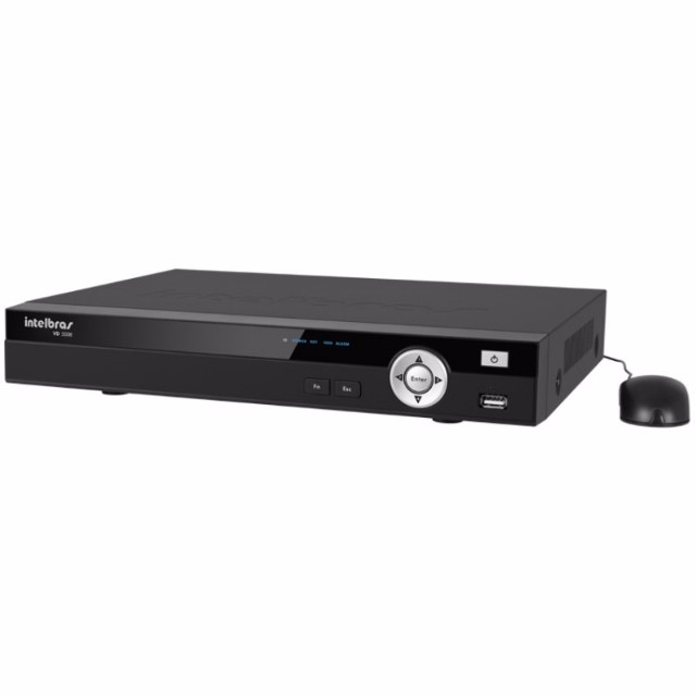 DVR STAND ALONE GRAVADOR DIGITAL HÍBRIDO CFTV H264 08 CANAIS WD1 (960H ...
