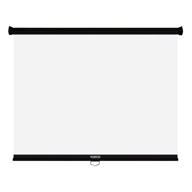 Tela de Projeção Retrátil Parede 110 1:1 200x200