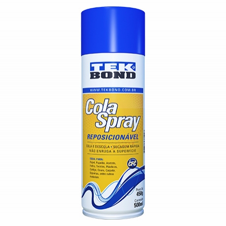 Cola Spray Reposicionável TekBond - 500 ml por R$43,90