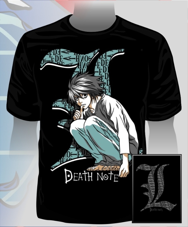 Camiseta Death Note L por R$49,90