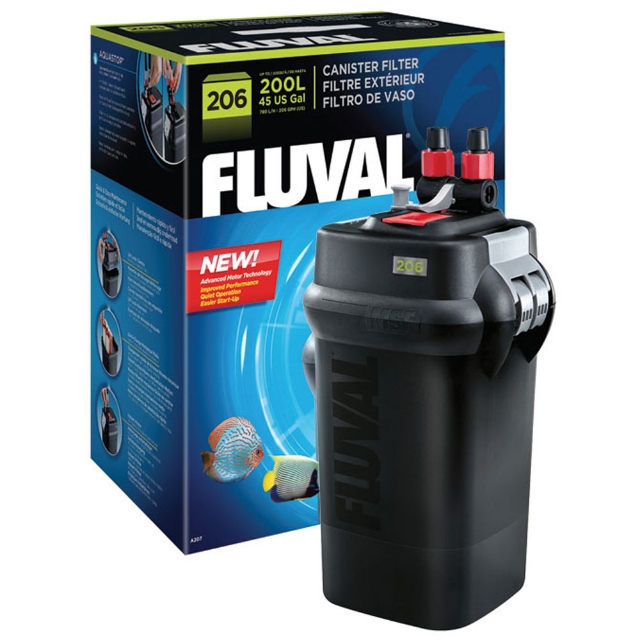 Filtro Canister Hagen Fluval 206 780l/h por R$899,00