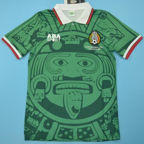 CAMISA RETRÔ MÉXICO 1996 / 1998 - UNIFORME 1 por R$169,99