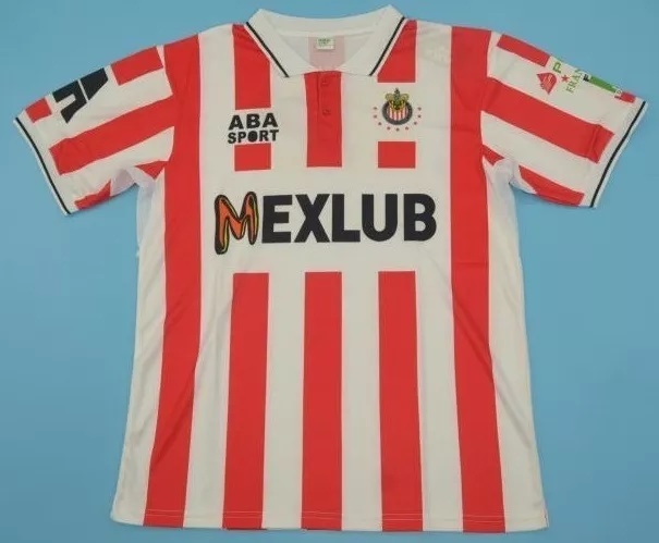 CAMISA RETRÔ CHIVAS GUADALAJARA (MÉXICO) 1997 - UNIFORME 1 por R$159,99