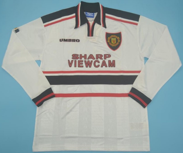 CAMISA RETRÔ MANCHESTER UNITED (INGLATERRA) 1998 / 1999 - UNIFORME 2 ...