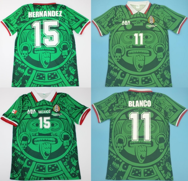 CAMISA RETRÔ MÉXICO 1998 - UNIFORME 1 por R$159,99