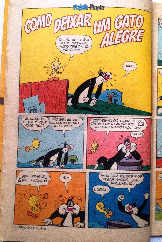 Frajola e Piu-piu n. 18 - jul/78 - Ed. Abril hqcol