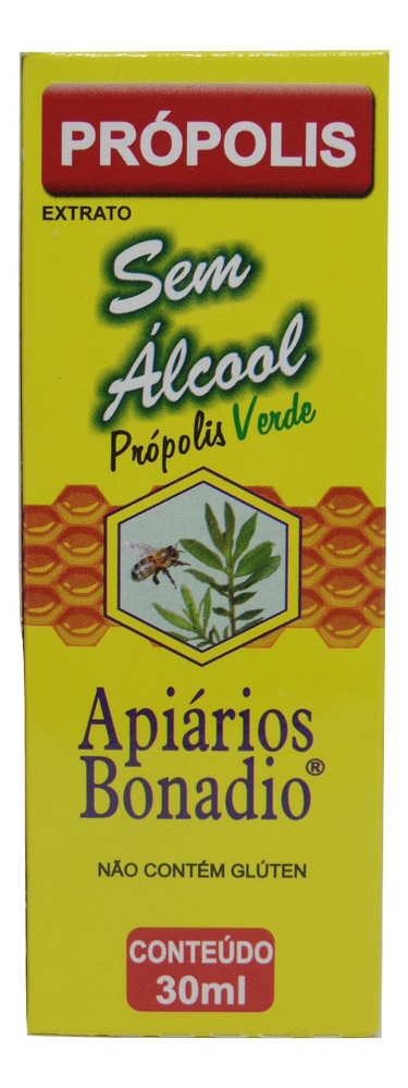 Extrato de Própolis Verde Alecrim Sem Álcool 30 ml Apiários Bonadio por ...